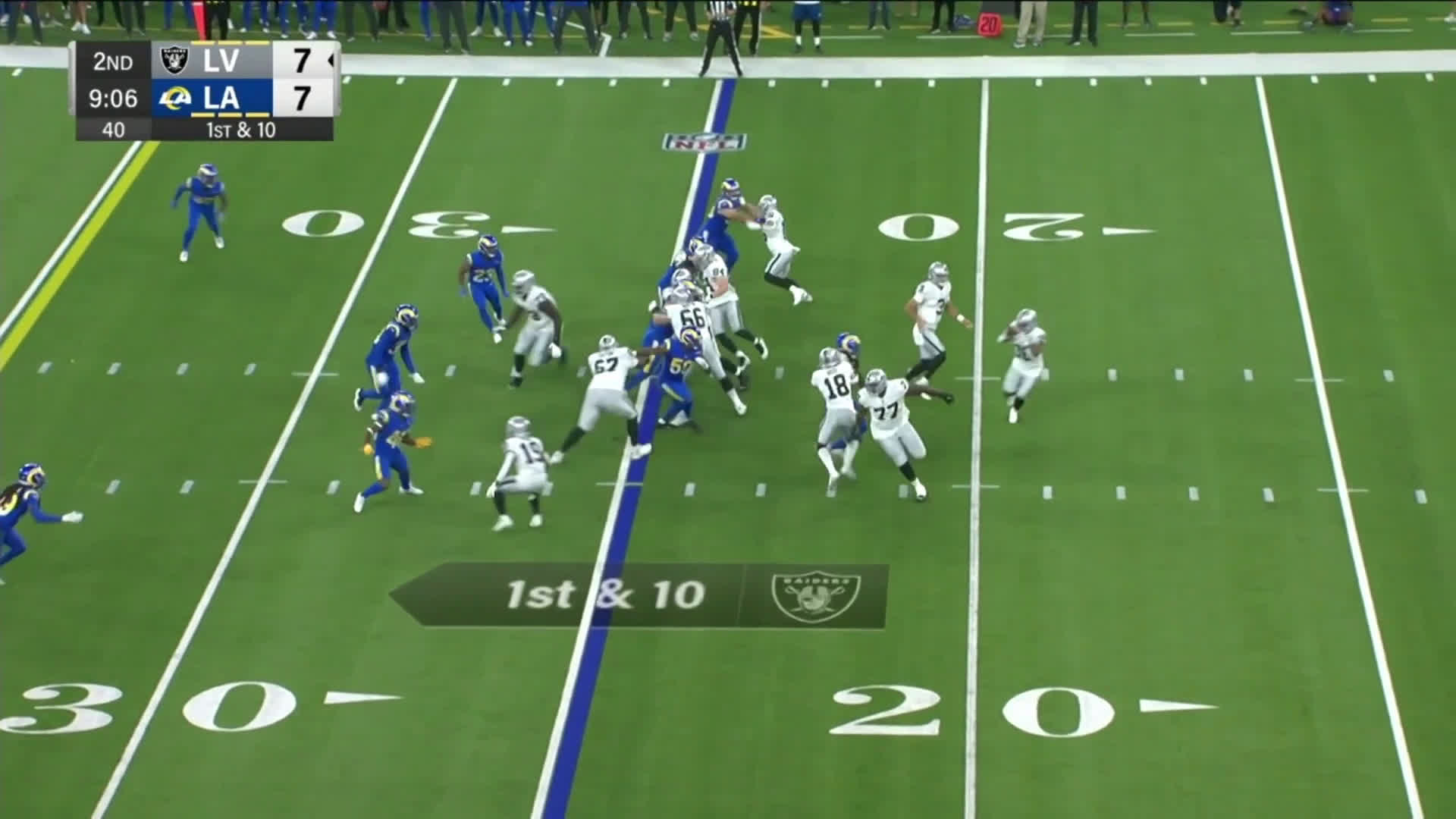 Doss missed down block