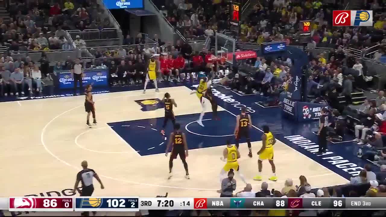 Watch Bally Sports Indiana - Myles Turner with 29 points in the third ...