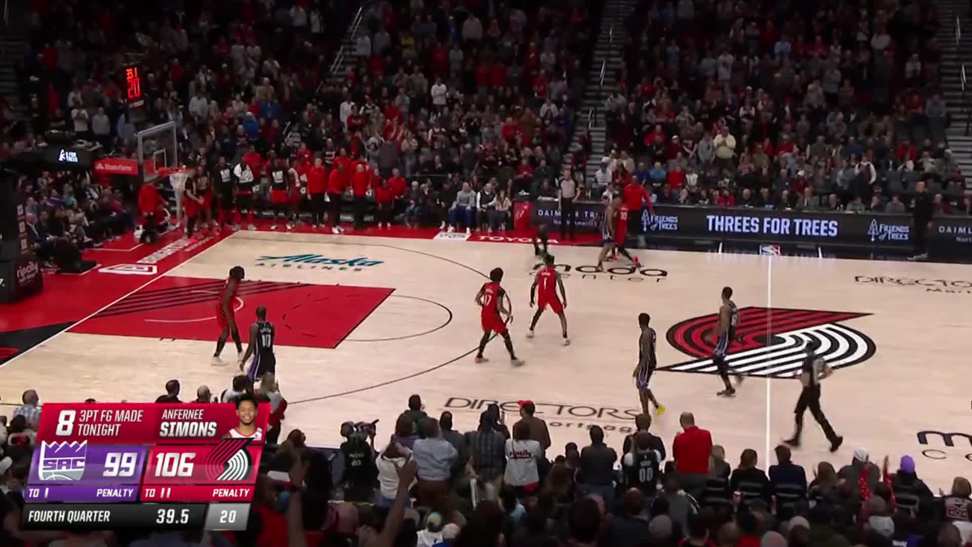 Watch Ant with the clutch side step three for his 8th of the night | Streamable