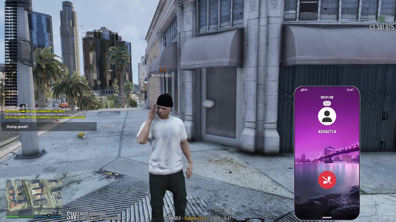 Watch [GTA:W] Typing indicator in phone UI | Streamable