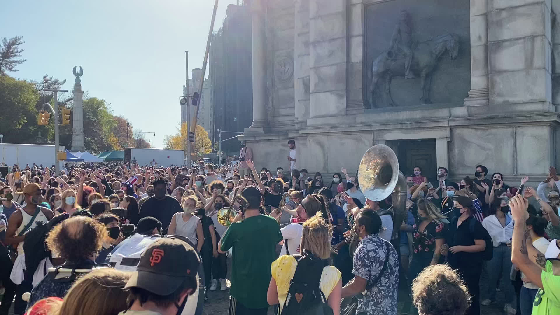 Brooklyn Celebrates Trump Defeat