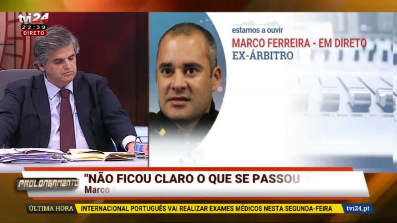 Marco Ferreira revela que pediu reunião com LFV após despromoção