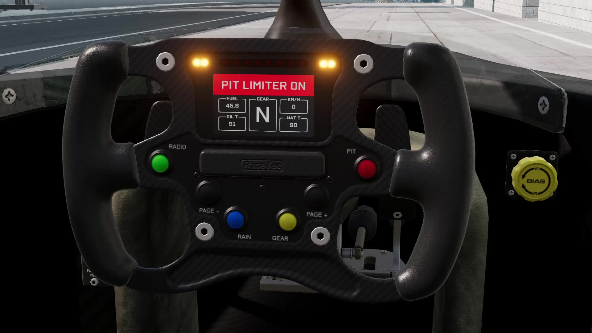 F4 - Screen and Brake Bias