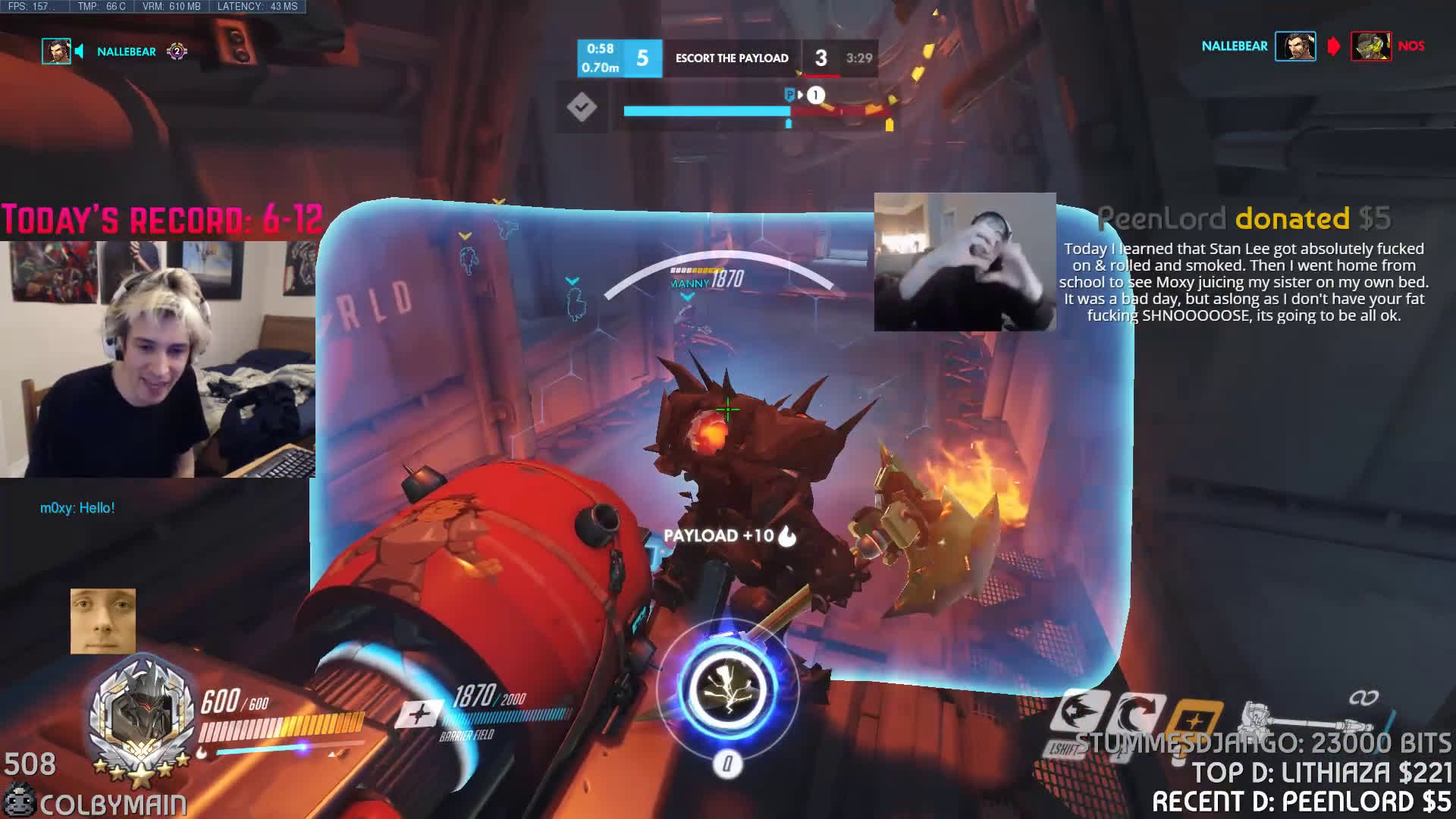 XQC resolves a twitch chat conflict