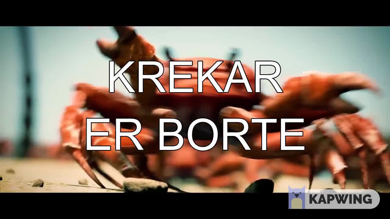 KREKAR ER BORTE