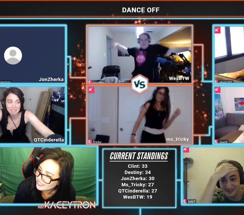 Kaceytron Death Match Dance-off