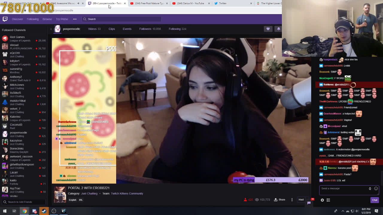 m0xyy walks on Lrobb221