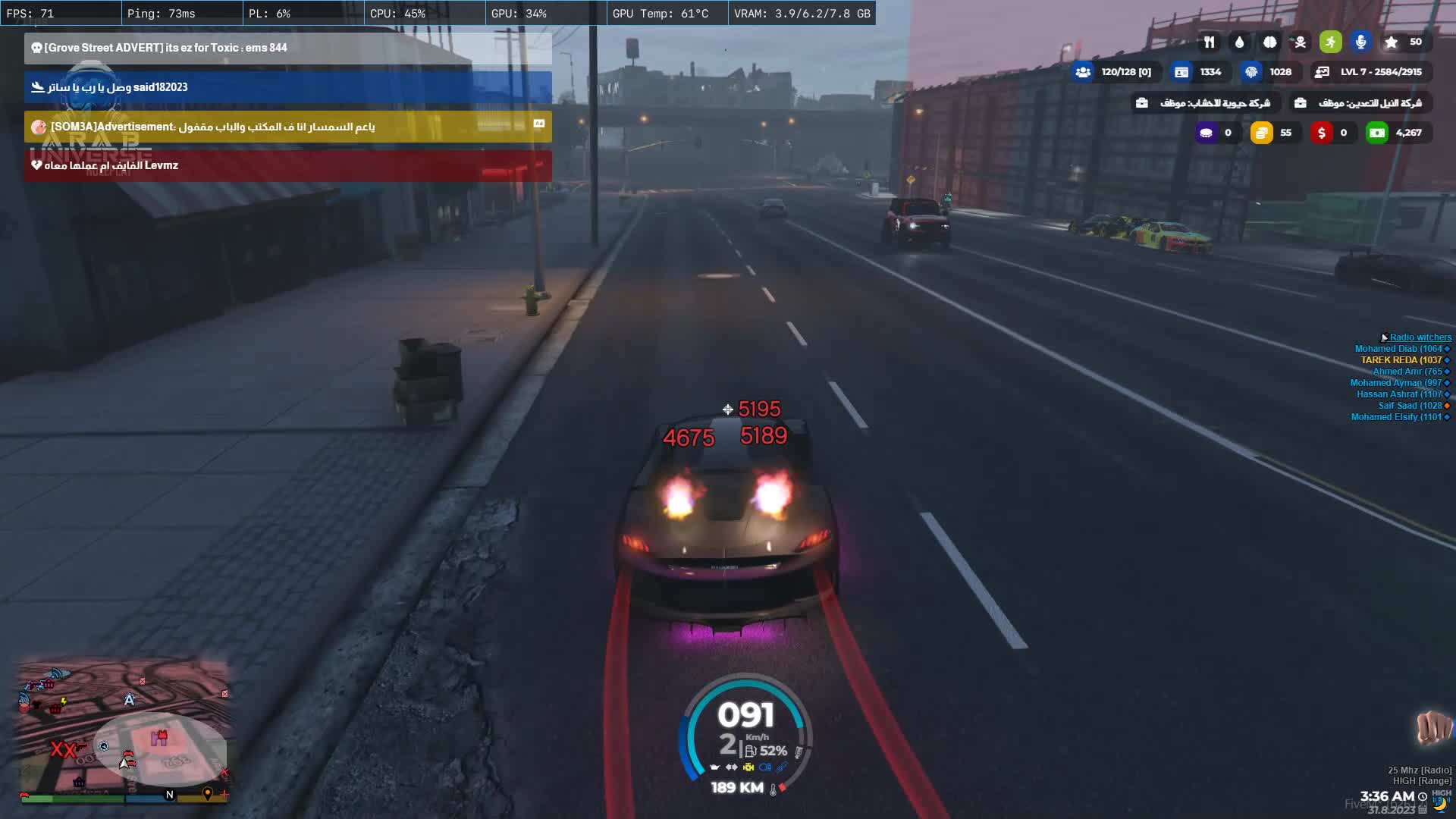 Cfx.re C Users seif saad AppData Local FiveM FiveM.exe 2023.08.31 - 03 ...