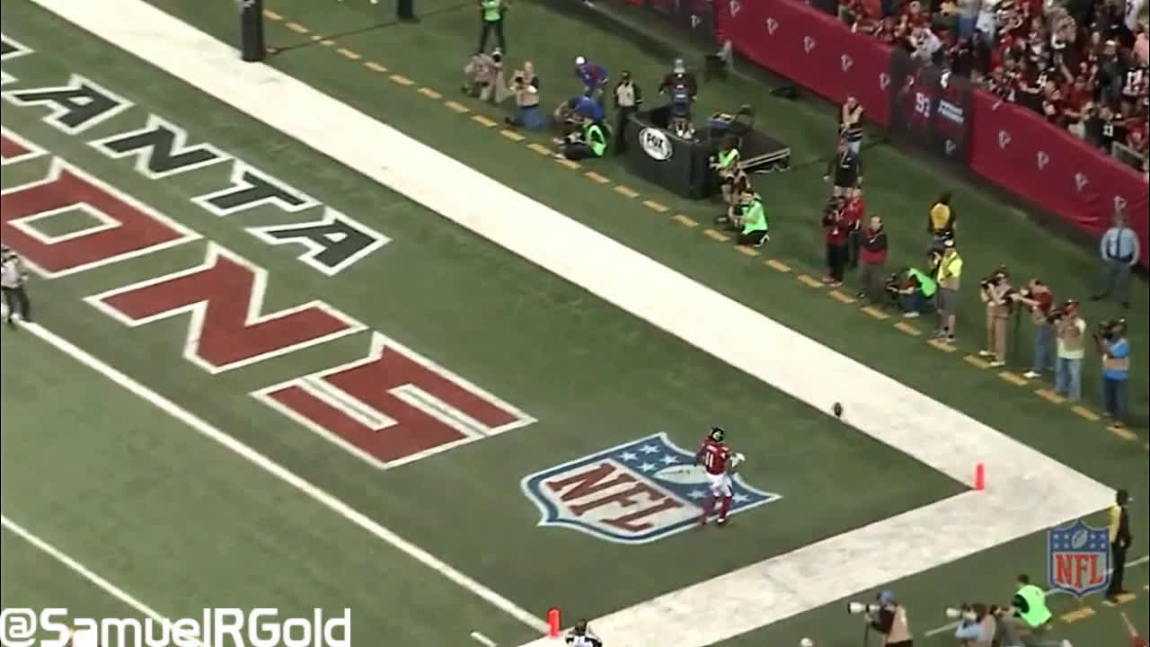 Julio Jones 73 yd TD Packers