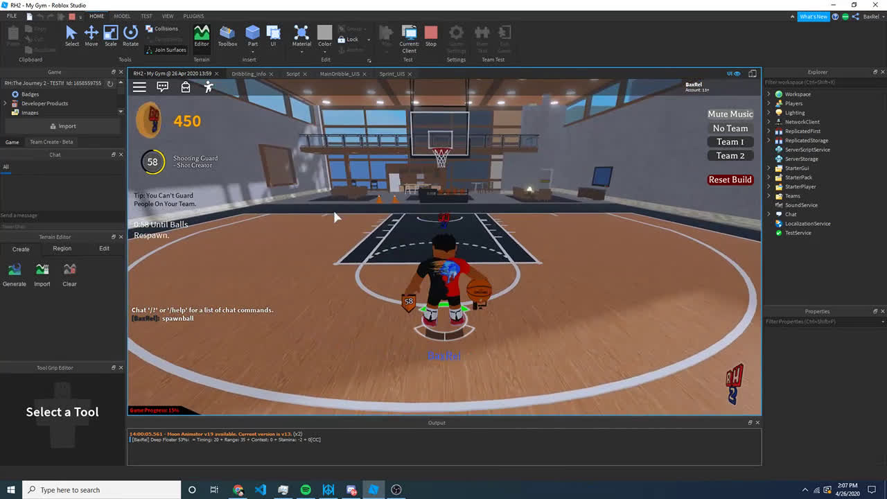RH2 Dribble System Revamped
