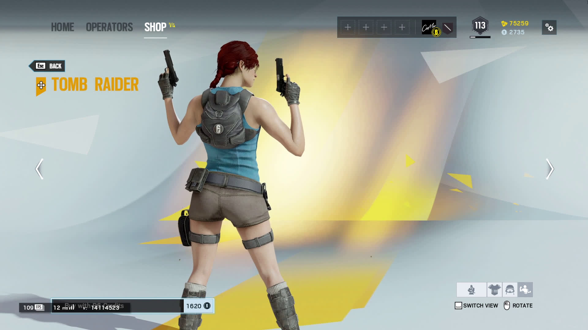 Ash Tomb Raider Elite Animation