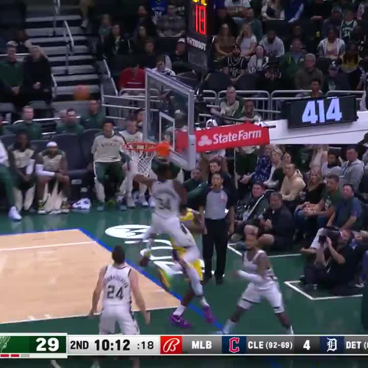 Watch NBA - GIANNIS CHASEDOWN REJECTION 😲 LAL-MIL on NBA TV | #NBAPreseason | Streamable