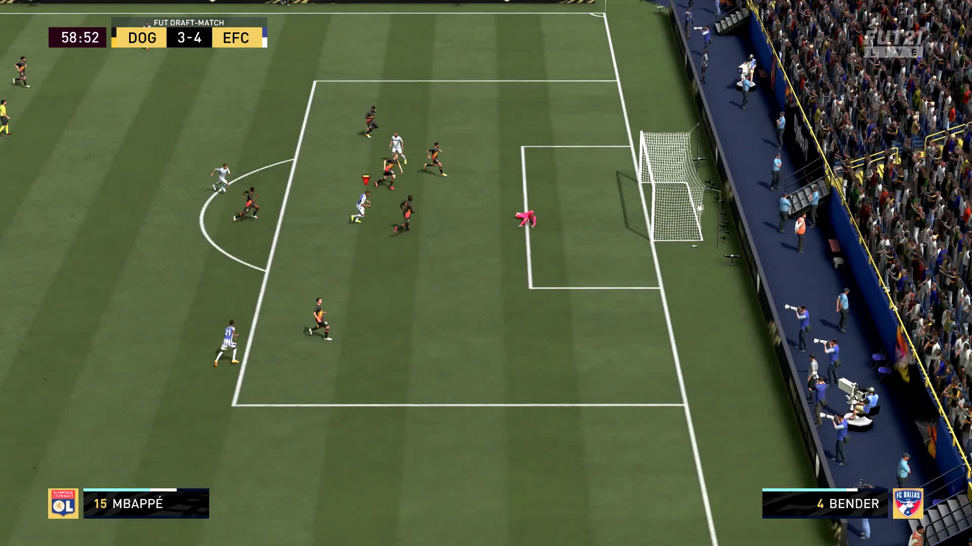 Close-control (L1/LB) stop and go