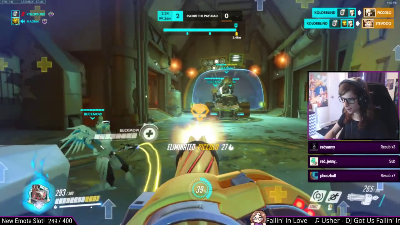 Overwatch streamer casually aimbotting?