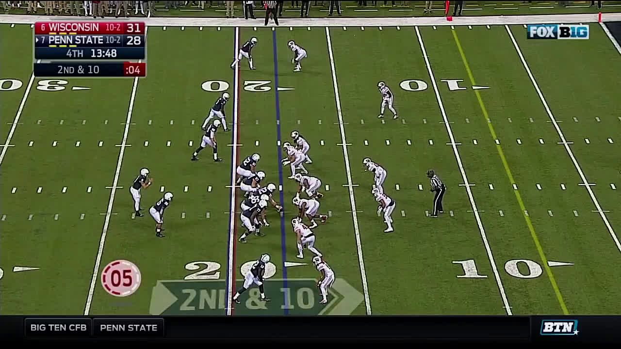 Saquon Barkley post wheel concept Penn State 2016