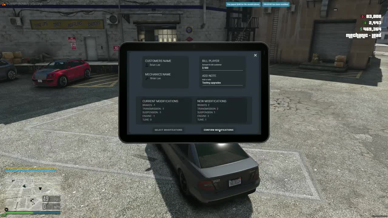 Watch Mechanic Tablet | ESX - QB - VRP | FiveM Market | https://discord.gg/KTs9Pg5GnM | Streamable