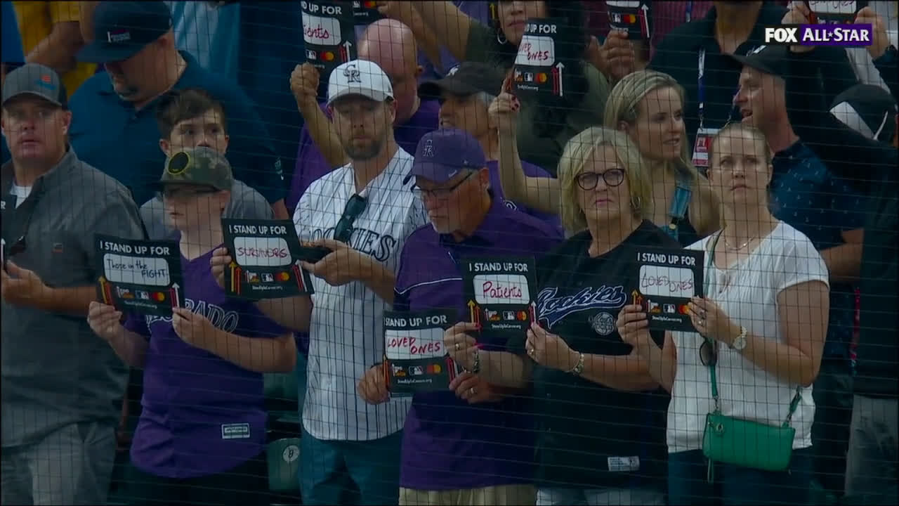 Major League Baseball Stands Up To Cancer