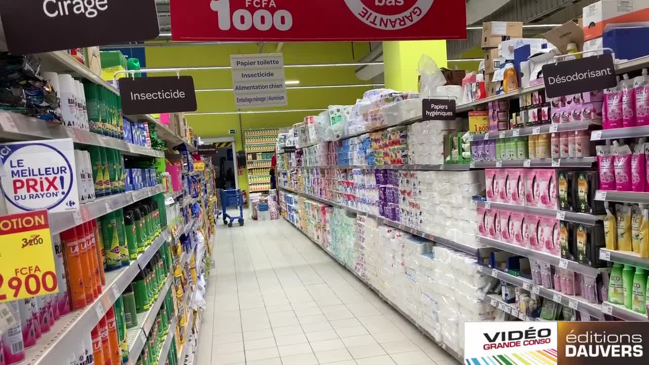 Hypermarché hyper-moderne en CIV. Fonctionnel depuis maintenant 5 ans
