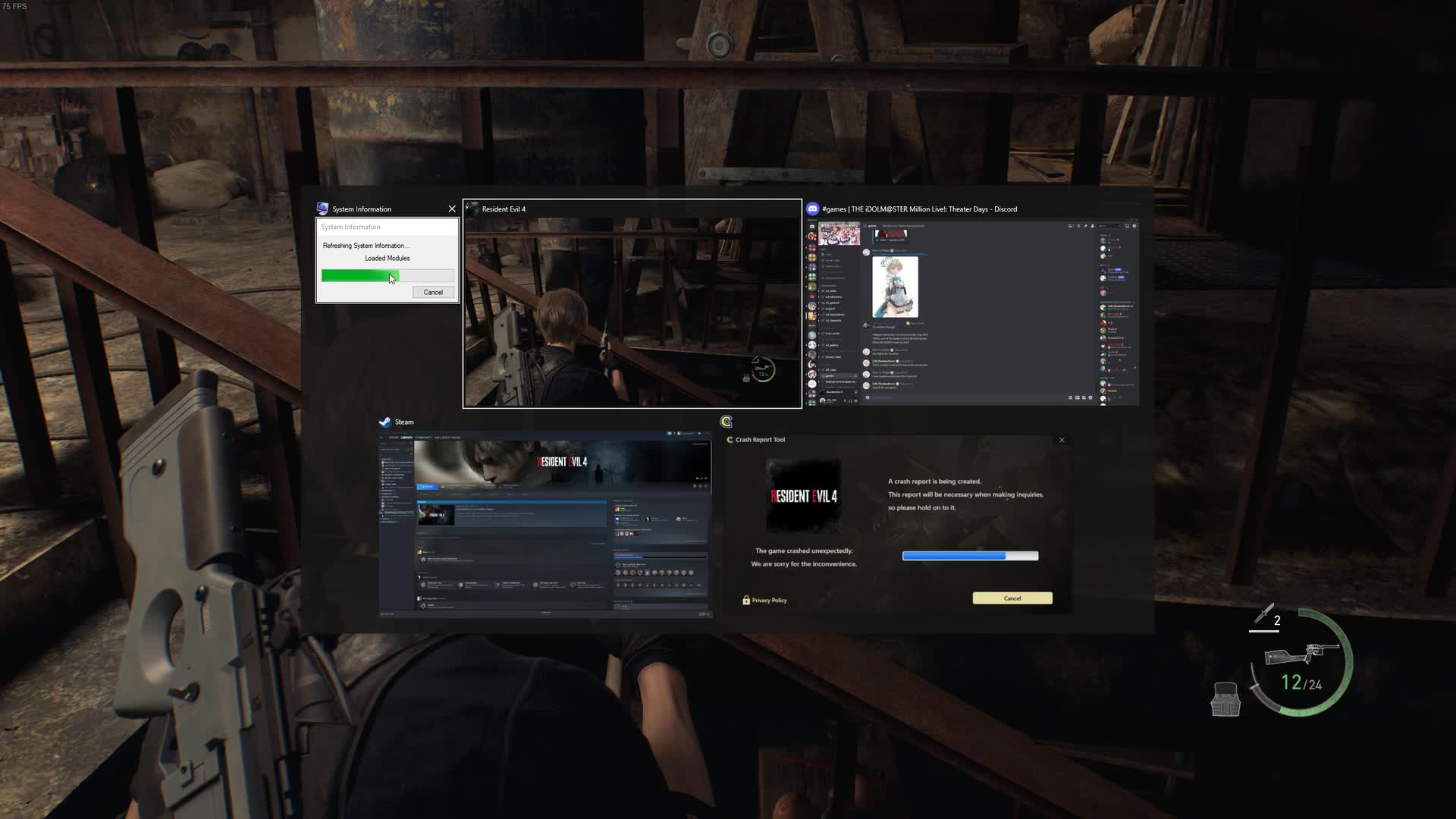 RE4 Remake Crash