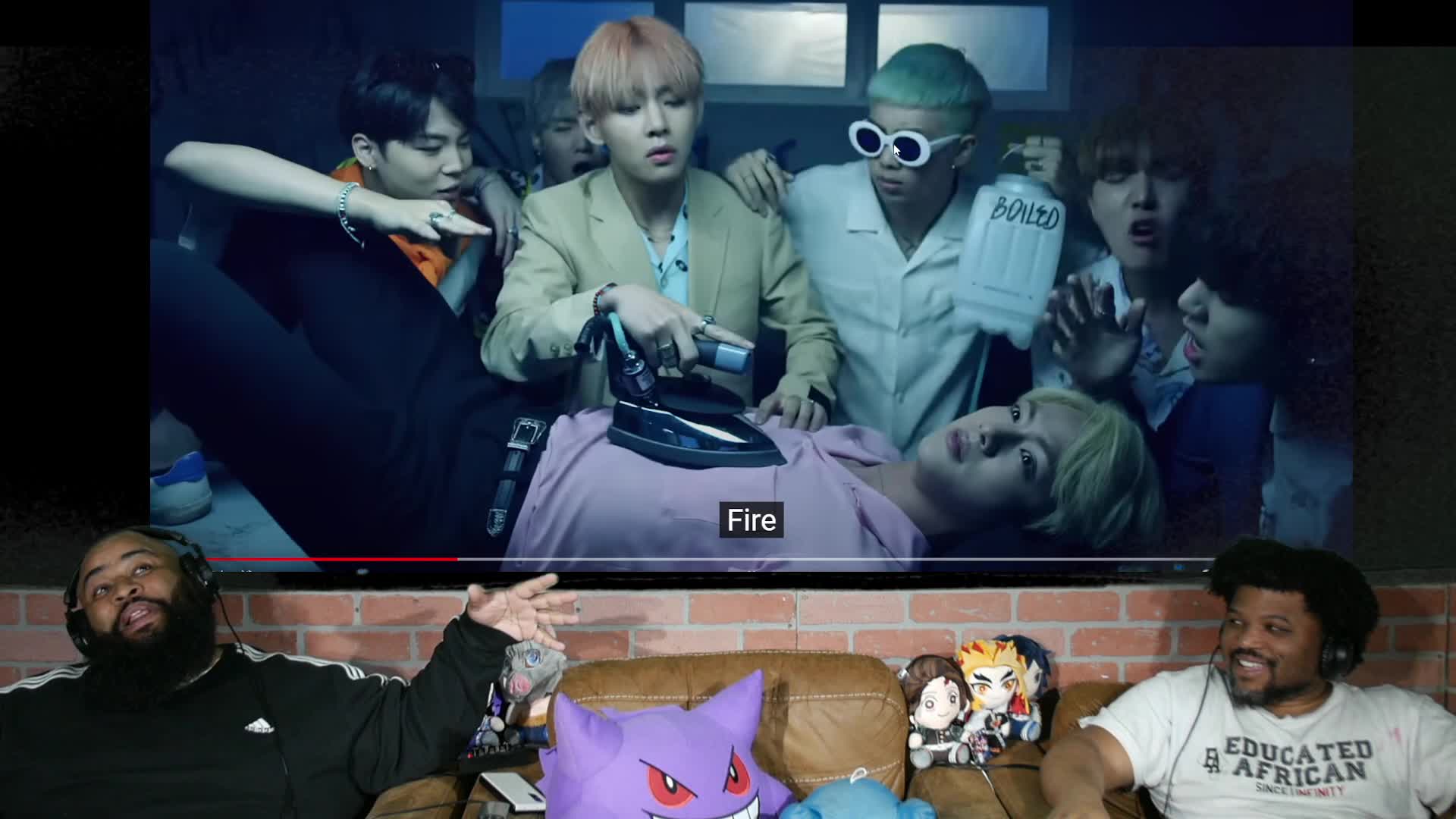 Watch BTS Fire MV reaction | Streamable