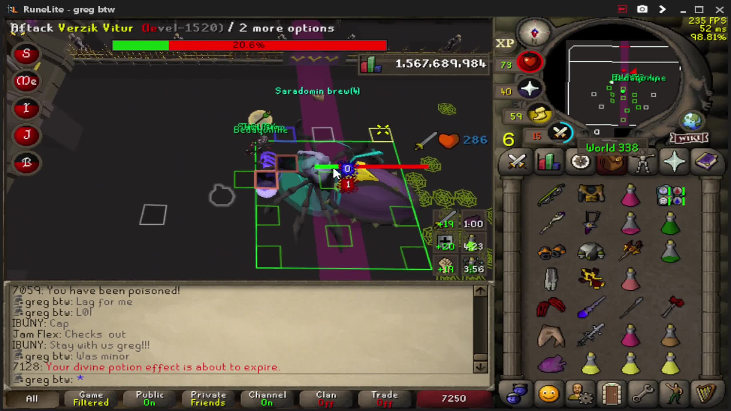 Watch pog tank example | Streamable