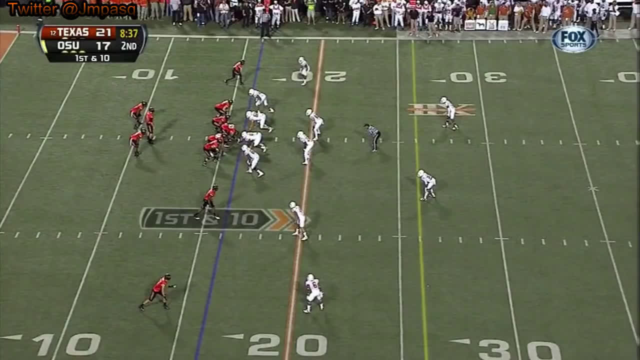 Two back set Joe Randle and Jeremy Smith