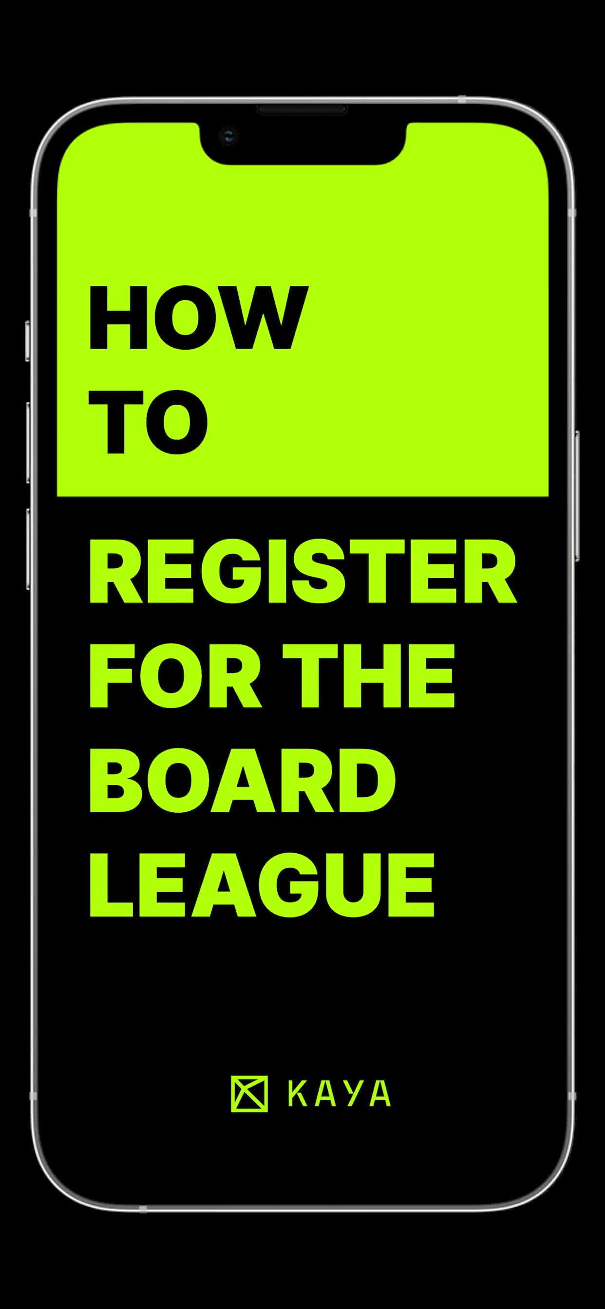 Watch Board League Registration How-To | Streamable