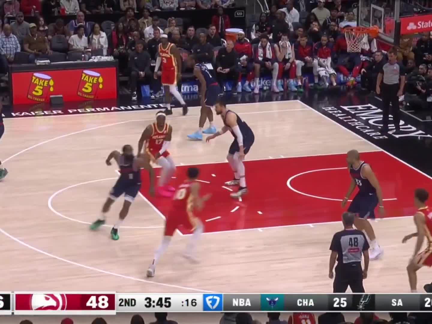 Watch Brett Usher - Zaccharie Risacher cutting | Streamable