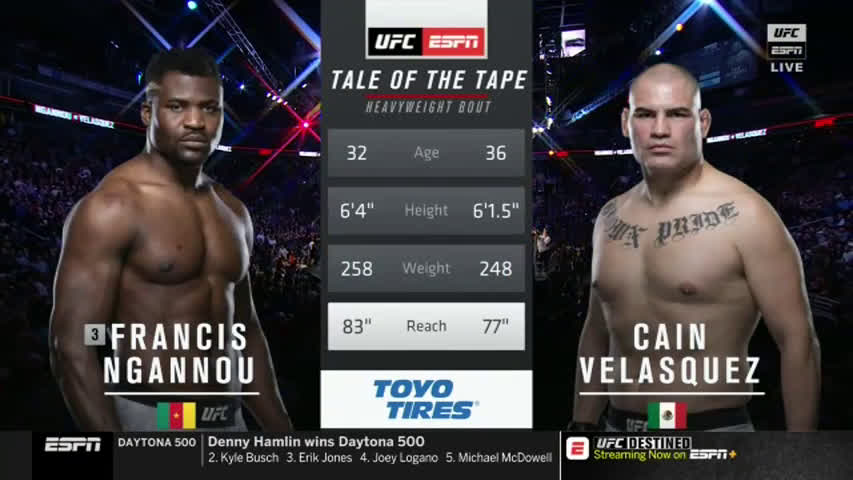 Cain Velasquez Fighting