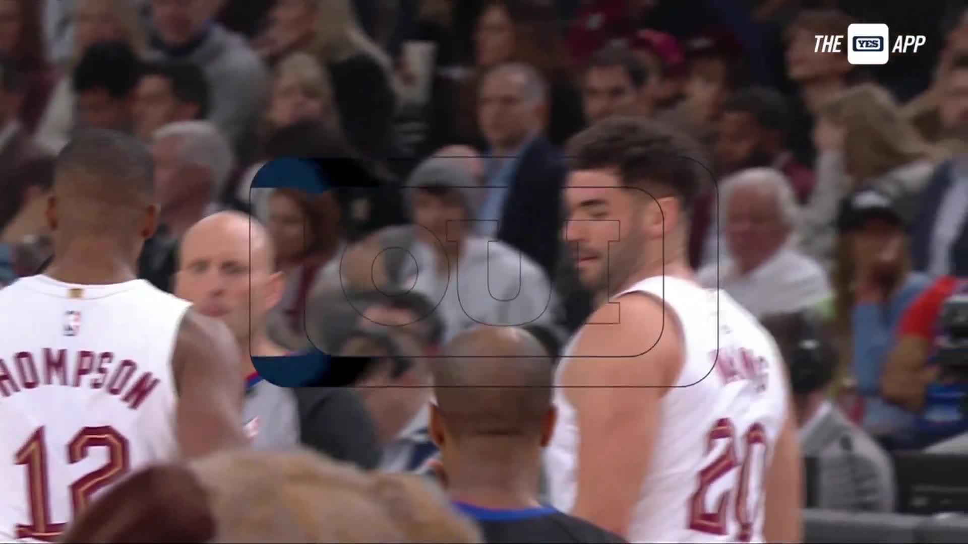 Watch [Highlight] Nic Claxton and Tristan Thompson get into it in Paris ...