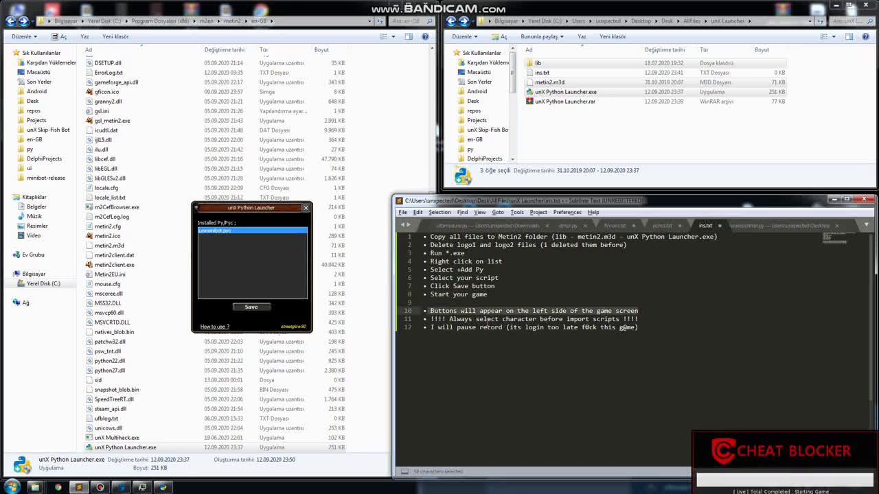 Watch [GF] unX Python Launcher | Streamable