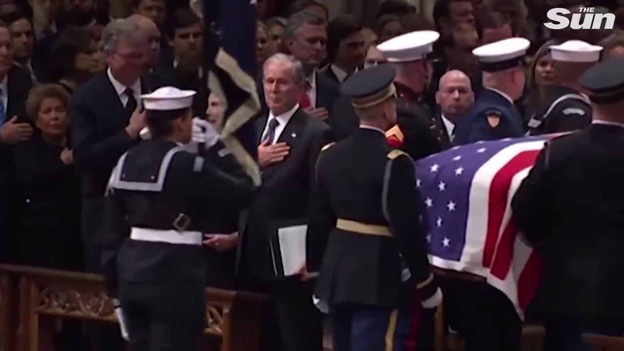 The moment Jeb bush finds out he’s indicted and his father was executed