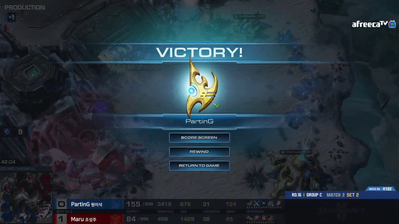 SC2: Maru nukes his own army