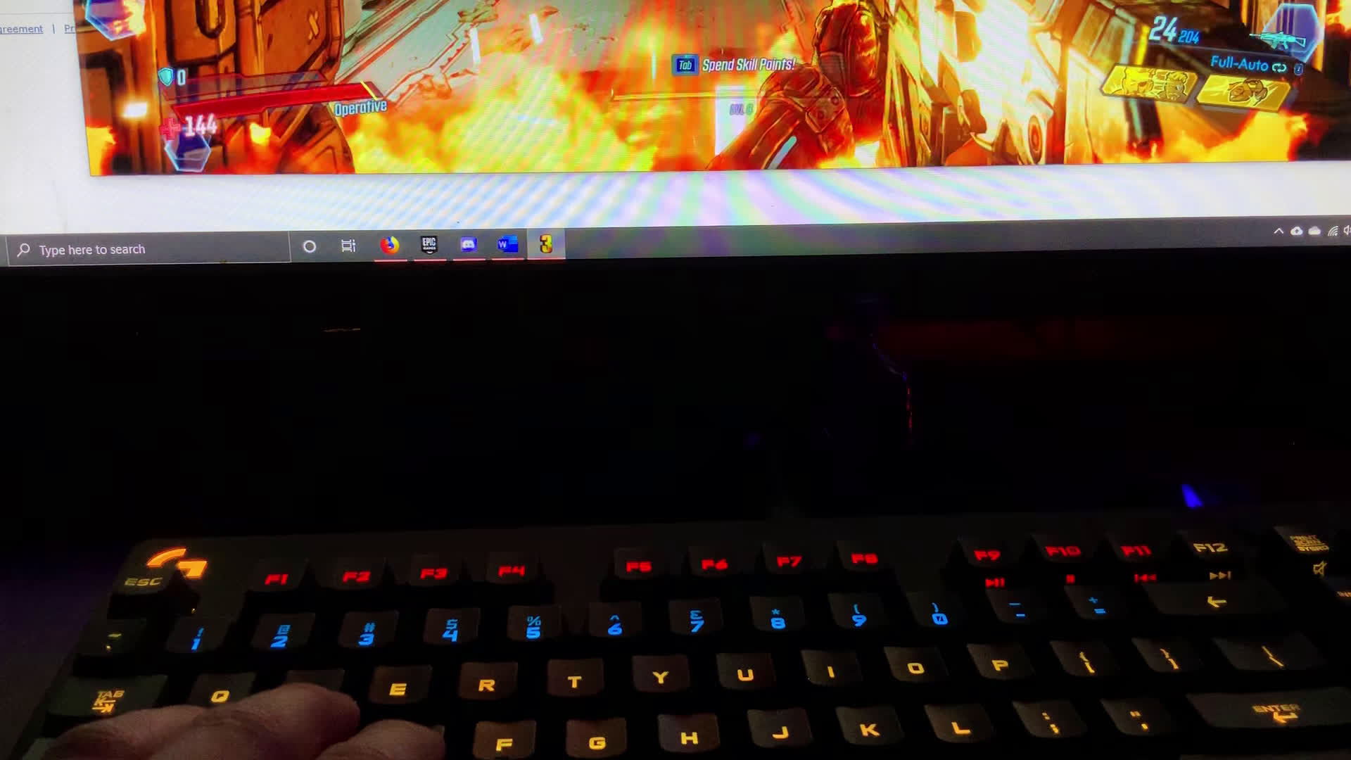 Borderlands 3 Keyboard Lighting