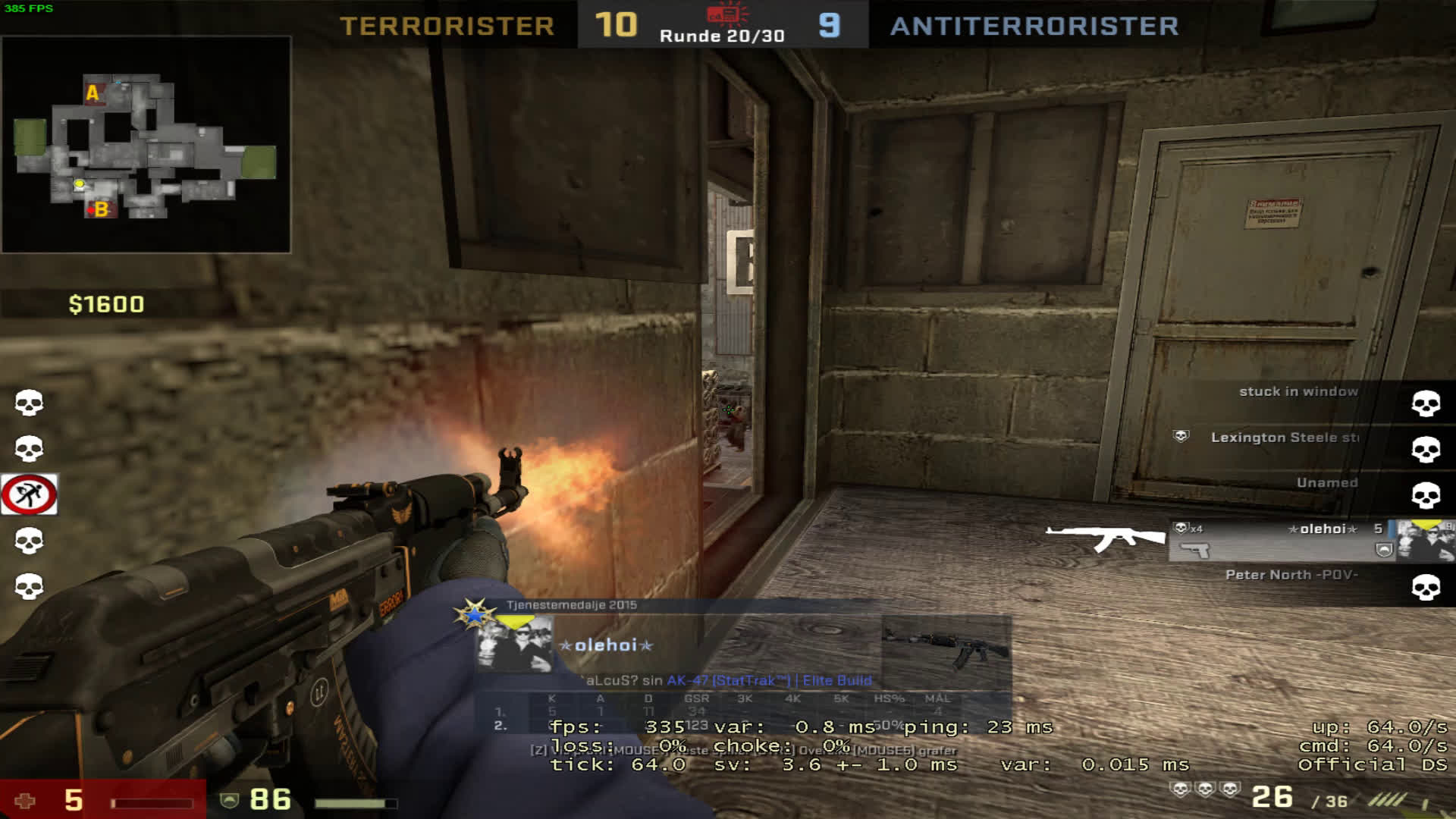 Counter-strike Global Offensive 1v1