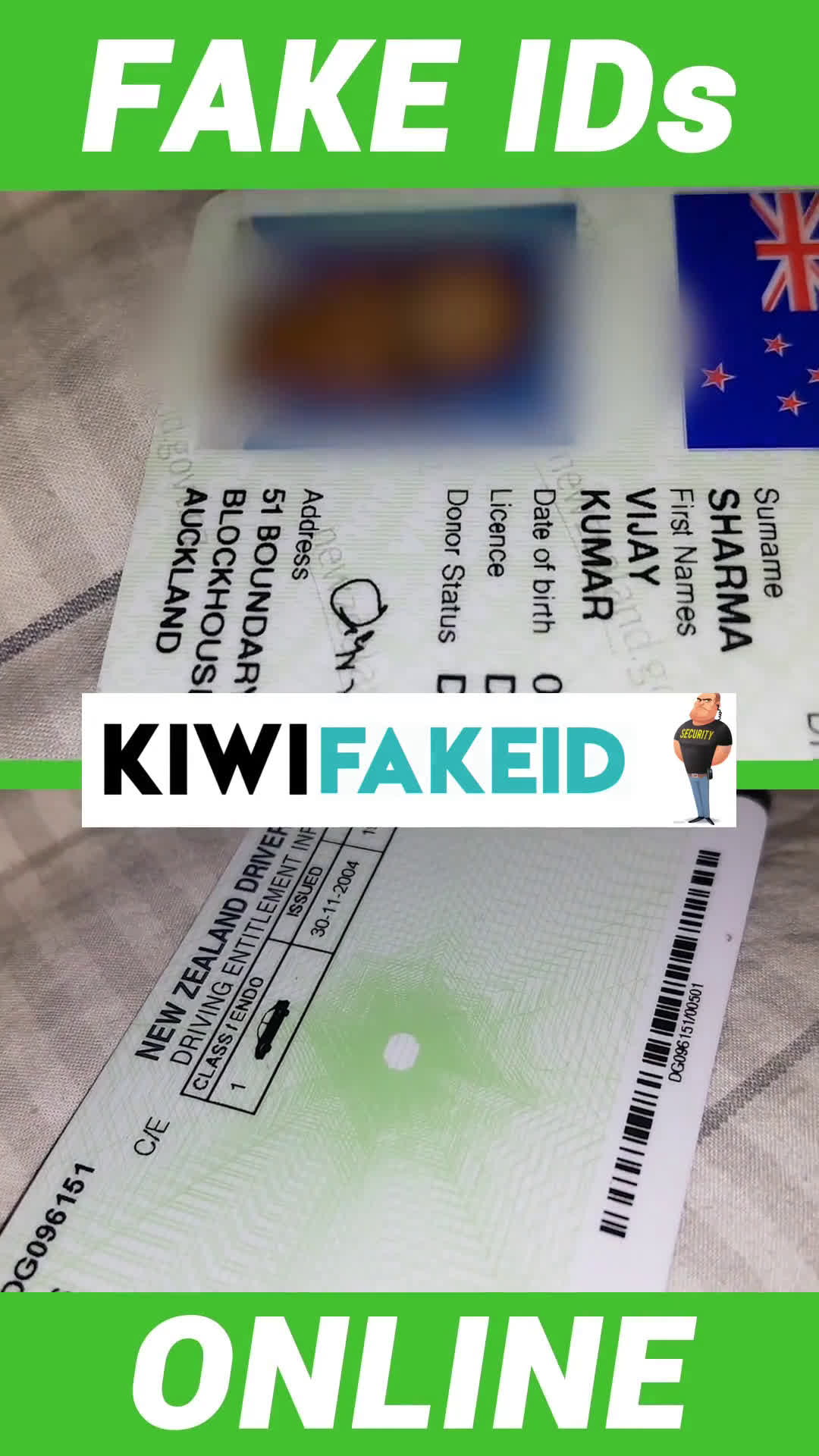 fake id nz