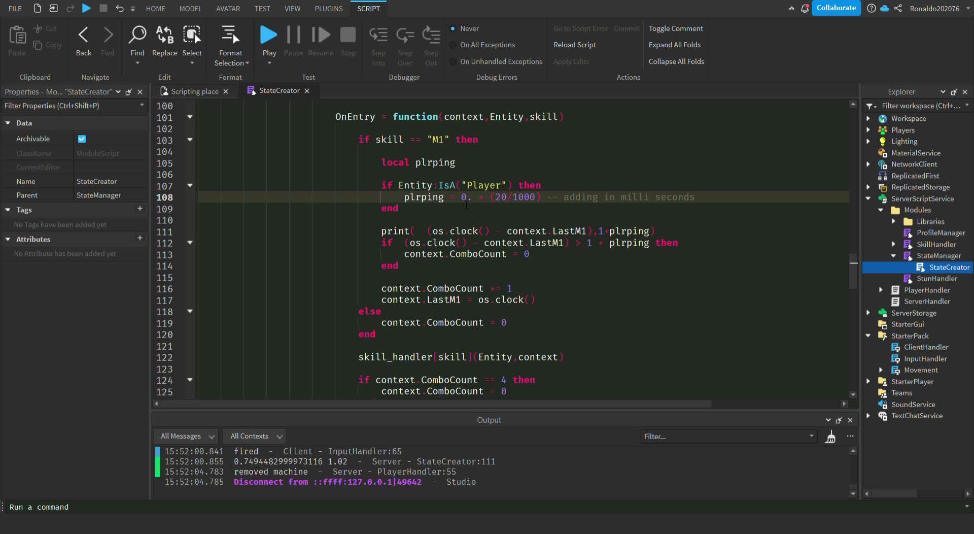 Watch Scripting place - Roblox Studio 2024-02-15 15-51-44 | Streamable