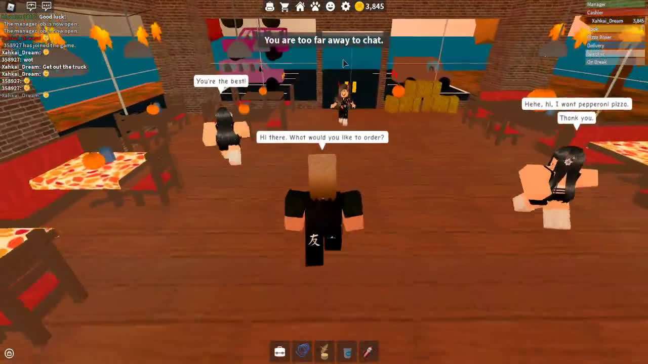 ROBLOX: Work at a Pizza Place - Take 5 Orders (Advanced Cashier) Speedrun in 20'55