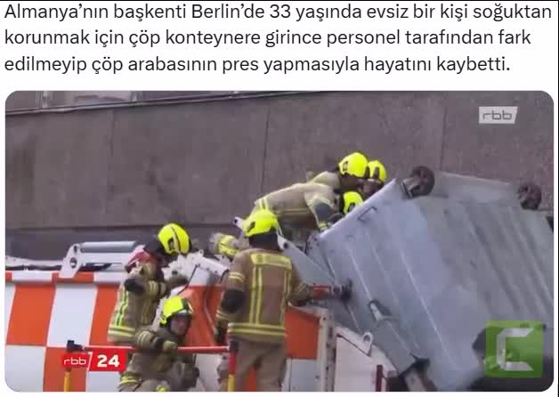 Watch almanya batimed evsiz soguk sigindigi cop araba press oldu olum ...