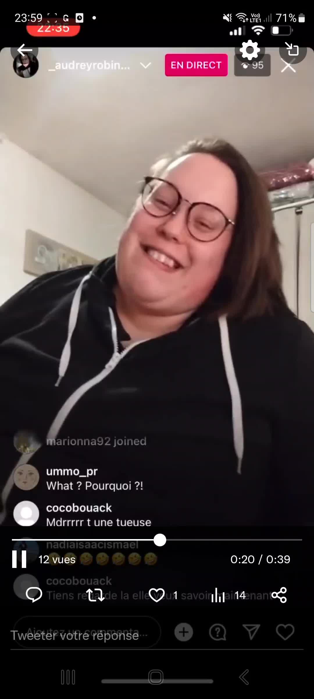 Mon mec est une salope.