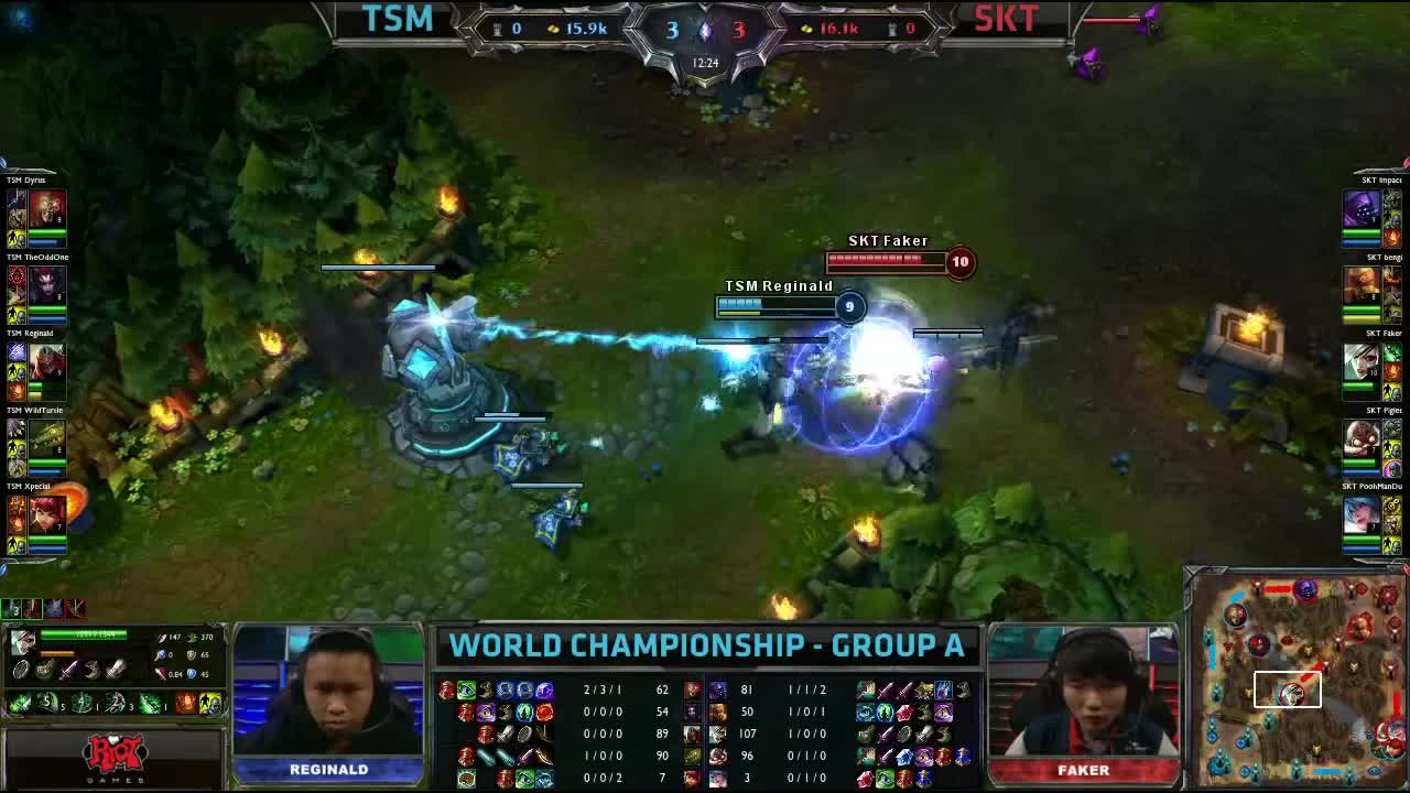 TSM vs SKT T1 ｜ TSM vs SK TELECOM T1 ｜ S3 Worlds 2013 Day 5 Group A ｜ Season 3 Championship D5G3 VOD