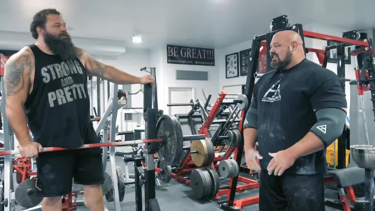 Watch STRONGMEN VS NFL COMBINE | 225LBS FOR MAX REPS | Streamable