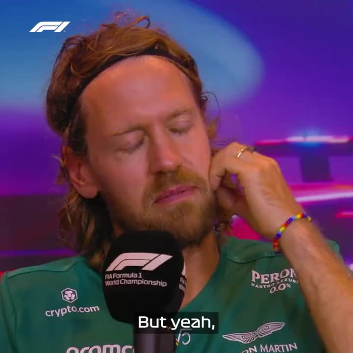 Watch Seb's feelings on his last weekend as a F1 driver | Streamable