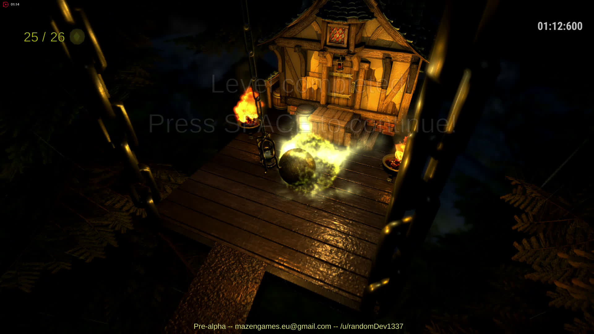 Checkpoint and Level finished in my game!