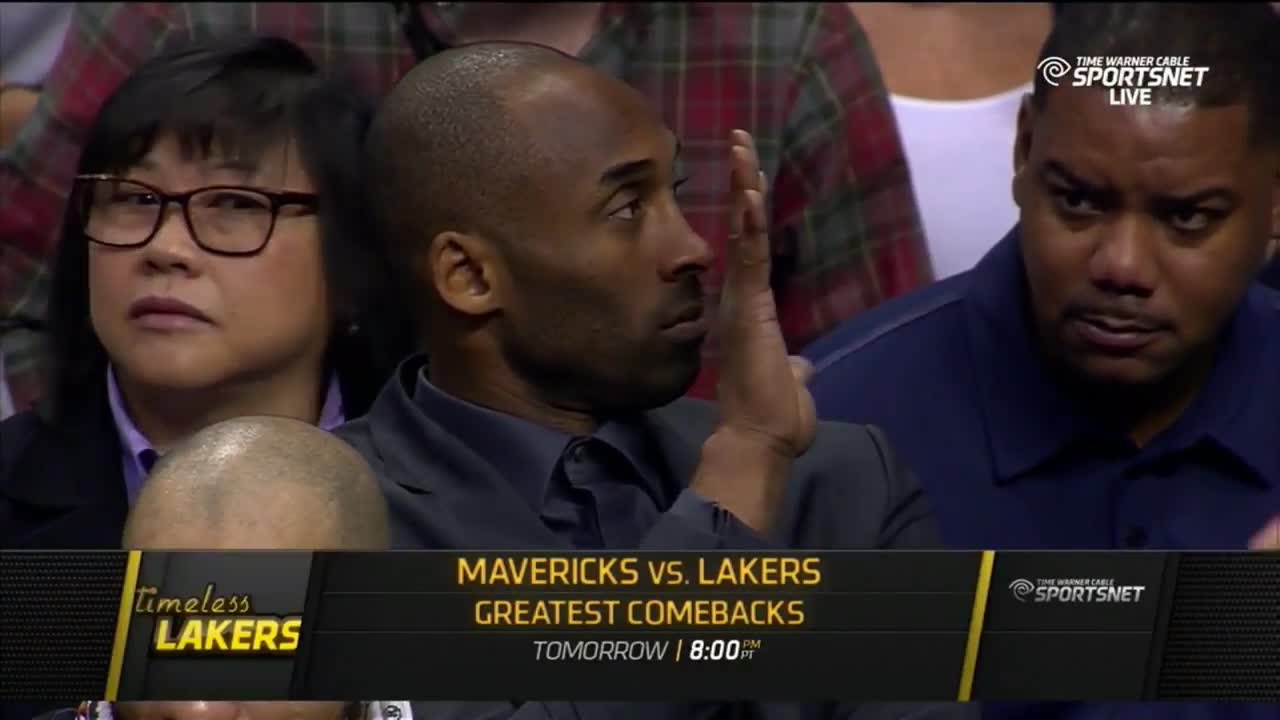 Kobe Bryant responding to a Mavericks trash talker HD