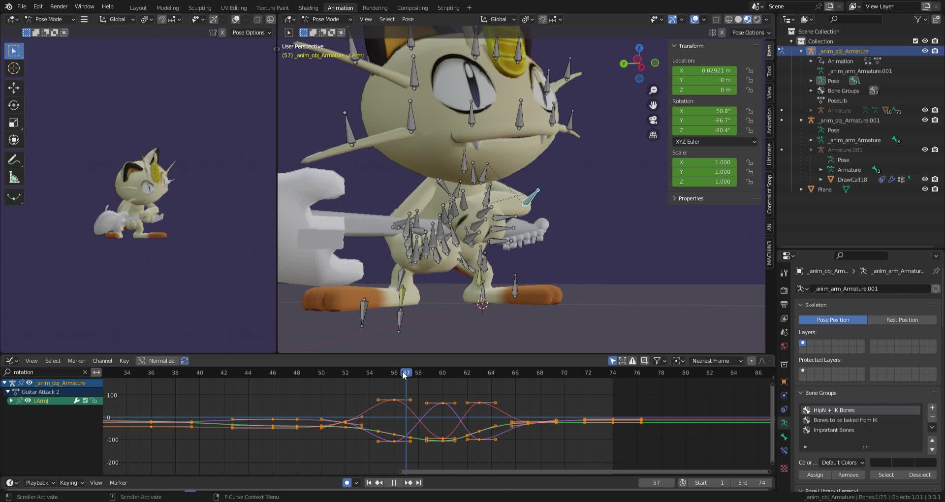 Watch Blender_ [C__Users_Thena_Pictures_Project Meowth_Main Meowth files_Main animations_Guitar ...