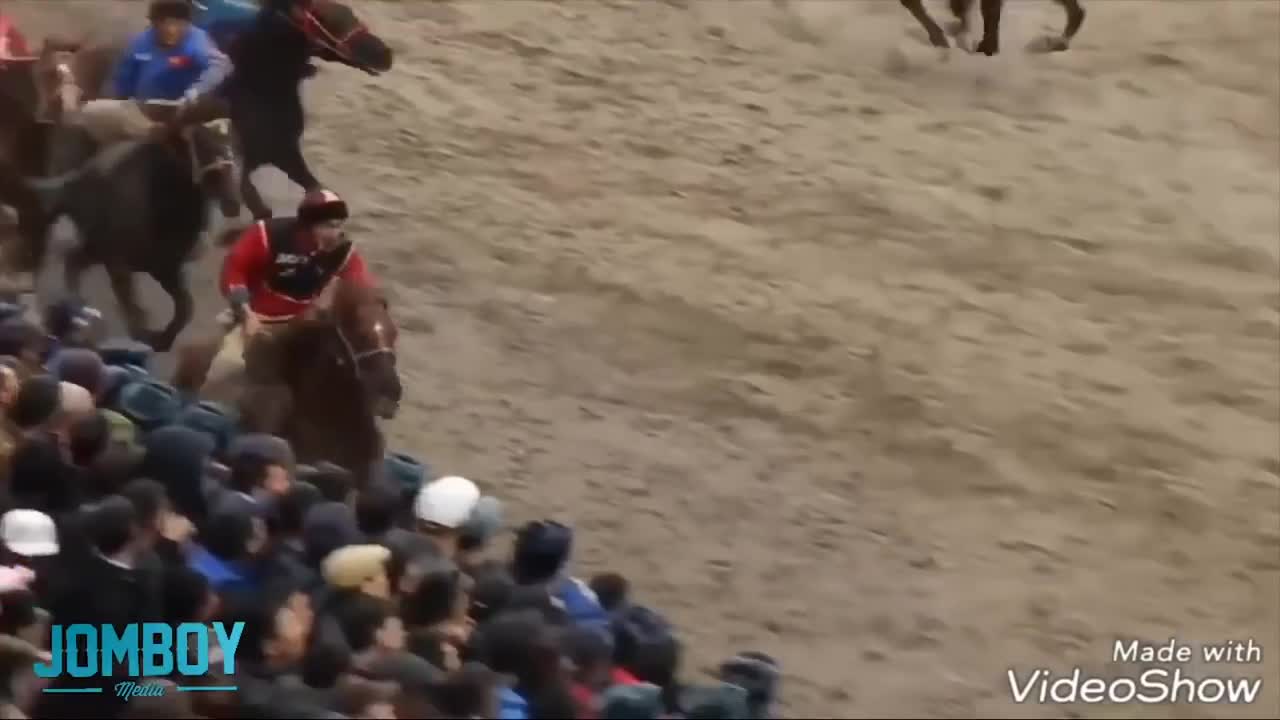 Buzkashi, the sport that uses dead goats as the ball