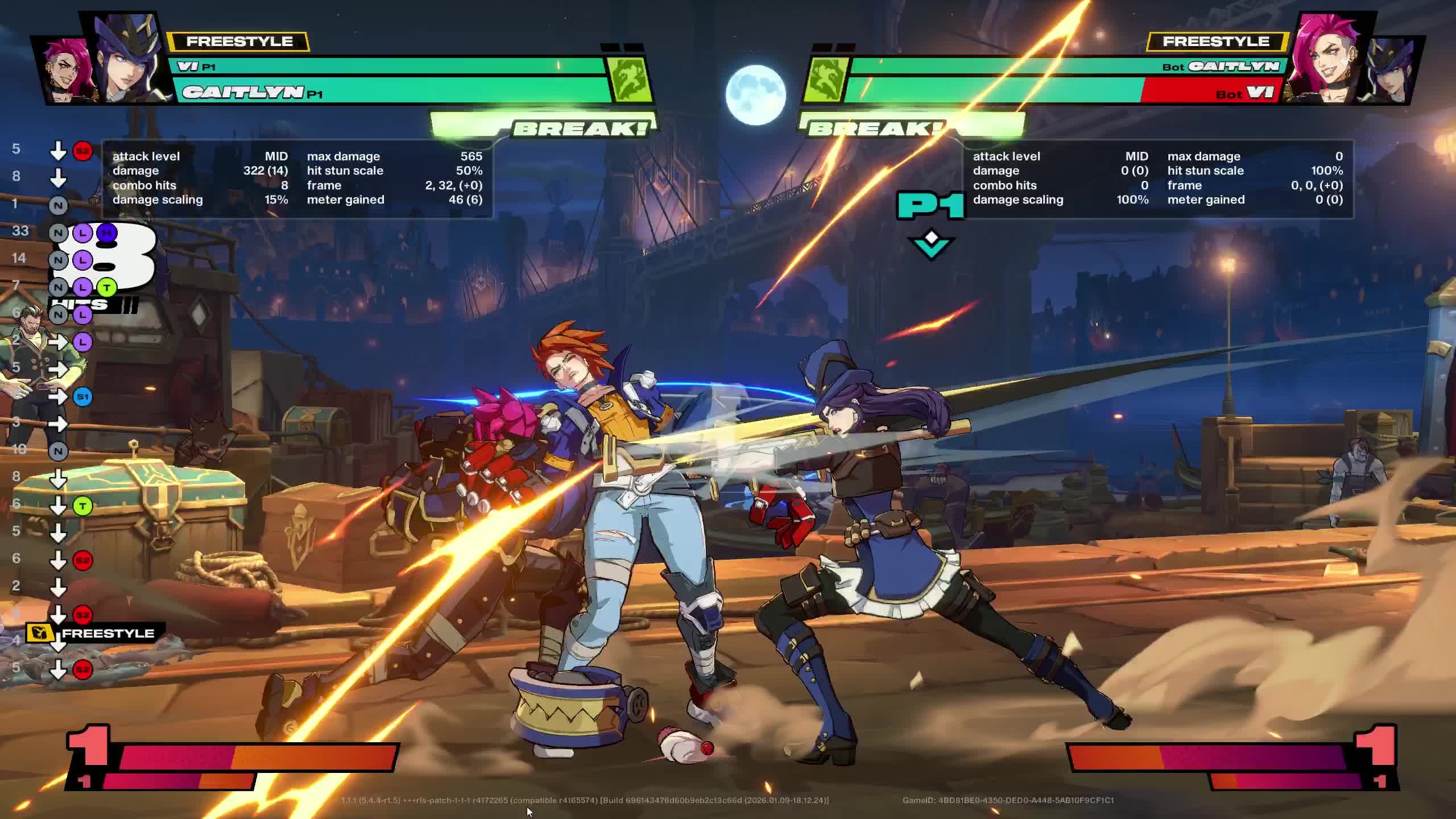 Watch Cait Vi throw combos | Streamable