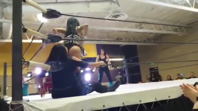 Shelly Martinez and Tab Jackson Stinkface Ruby Raze