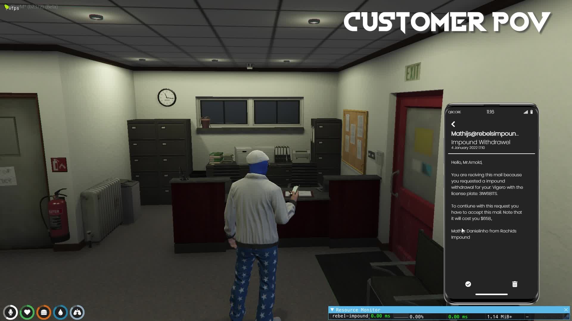 Watch Rebel Impound Job Preview | store.rebelscripts.net | Streamable